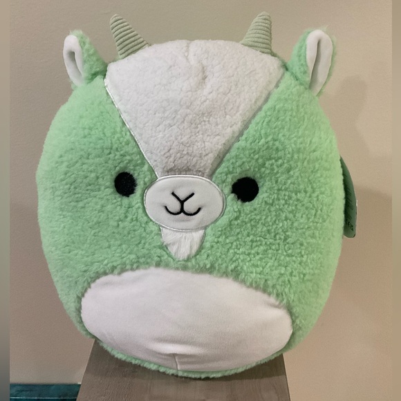 Squishmallows | Toys | Nwt Squishmallows Fuzzamallows Palmer The Goat 2 ...